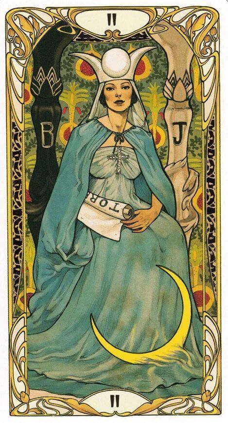 Major Arcana 2: The High Priestess Tarot Meaning - Intuition, Mystery ...