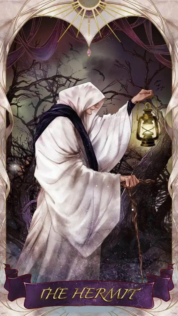 Major Arcana 9: The Hermit Tarot Meaning - Solitude, Discernment, and ...