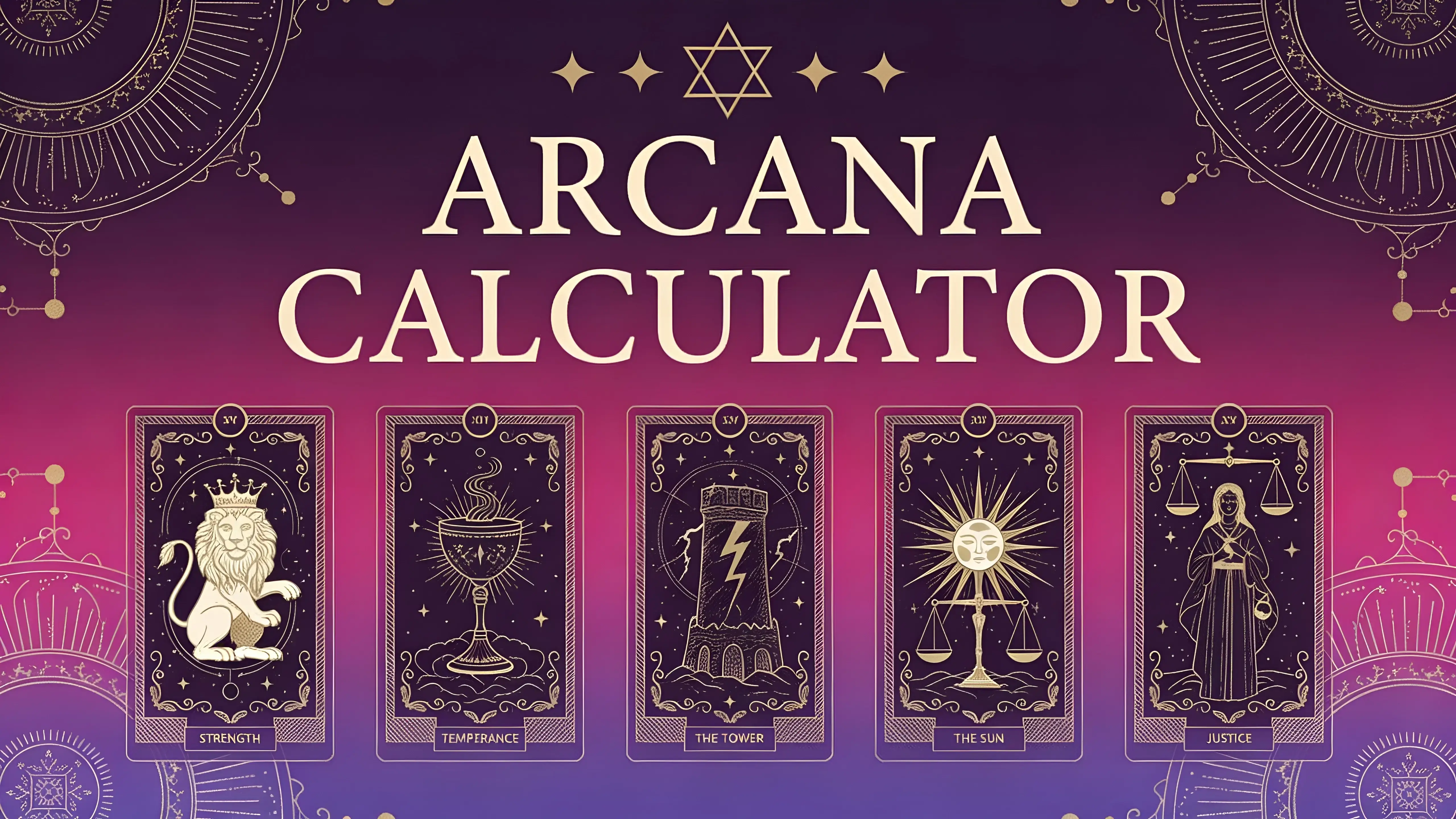Free Arcana Calculator - Find Your Major Arcana, No Login